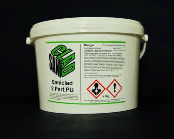 SaniClad 1.5mm PVC Hygienic White Wall Cladding - Sale On!