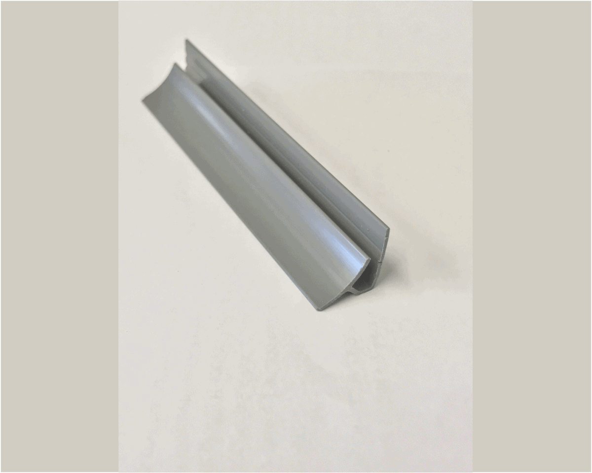 25mm x 25mm External PVC corner - Saniclad Hygienic Wall Cladding Experts