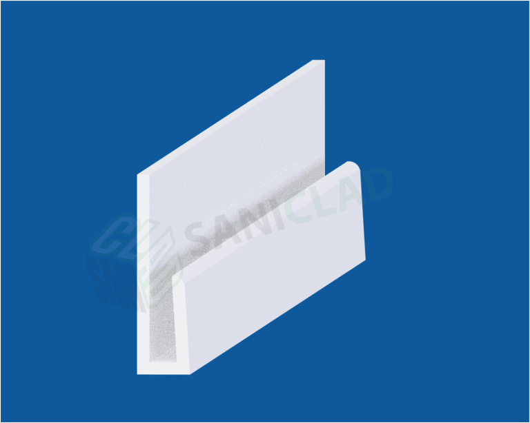 "H" Section Joining Strip (Two Part) - Saniclad Hygienic Wall Cladding ...
