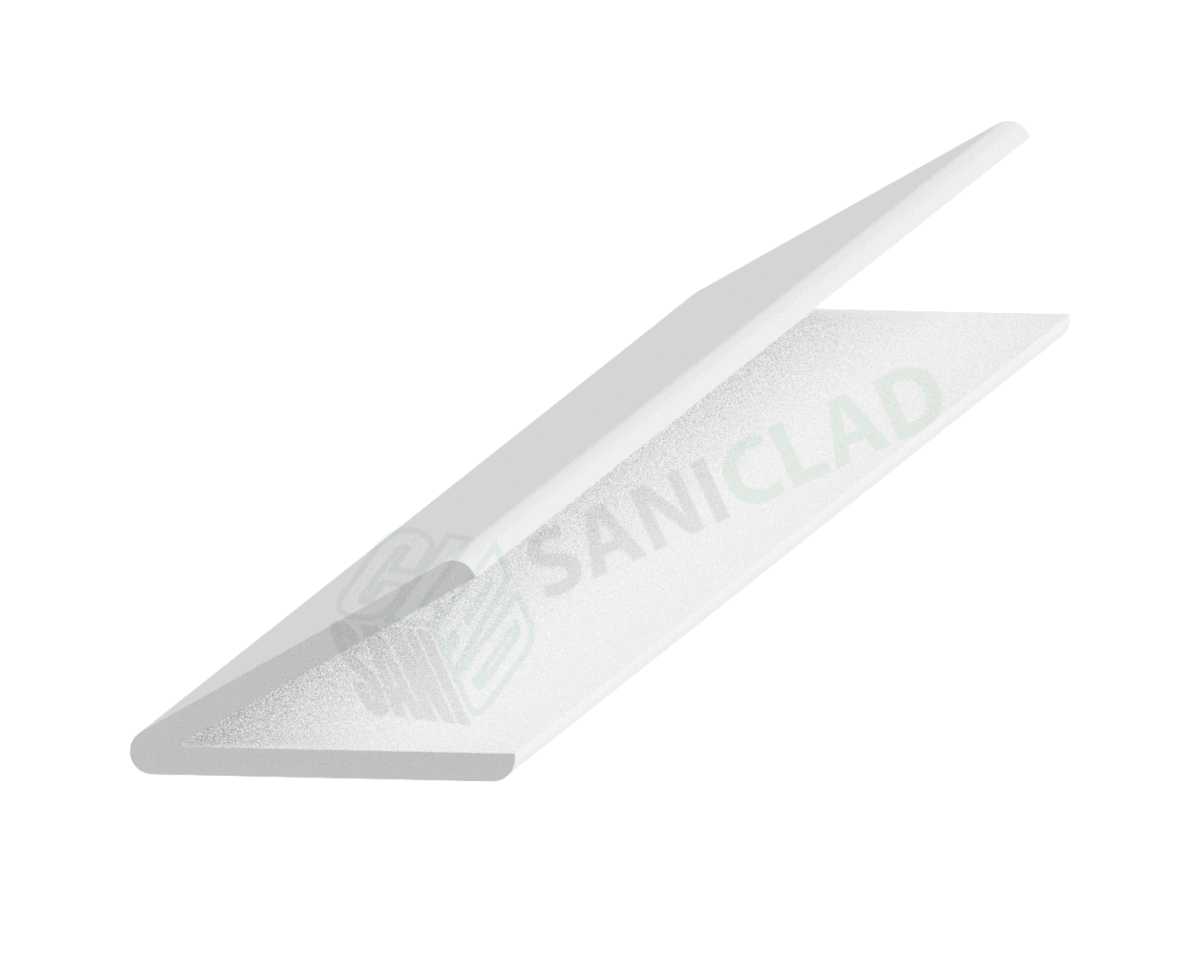 "J" Section Edging Strip - Saniclad Hygienic Wall Cladding Experts
