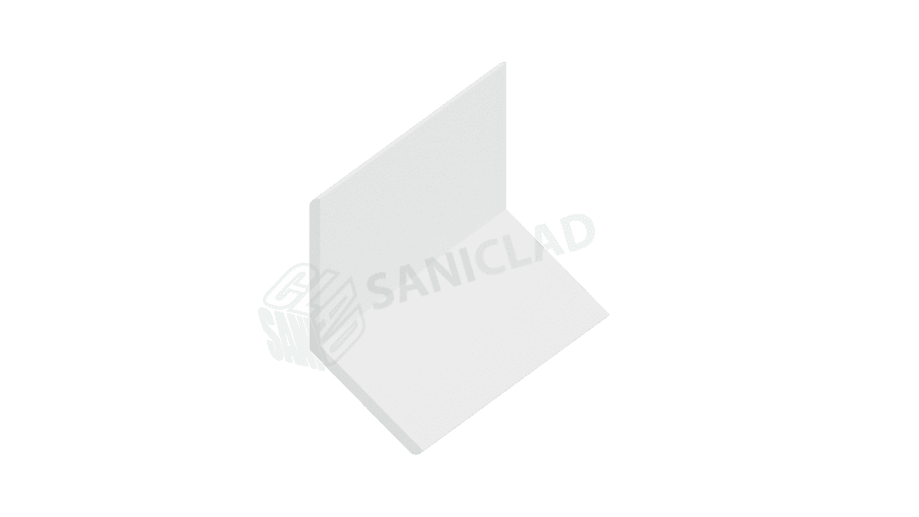 Internal Small Coved Corner - Saniclad Hygienic Wall Cladding Experts