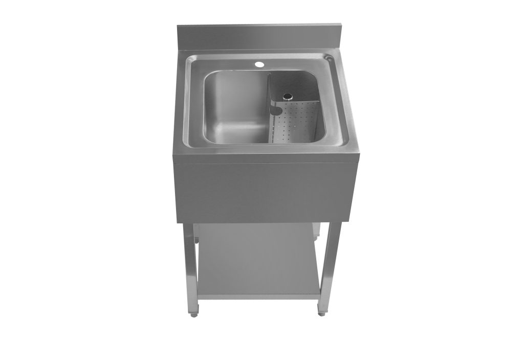 Small Hand Wash Basin + Tap Commercial Stainless Steel